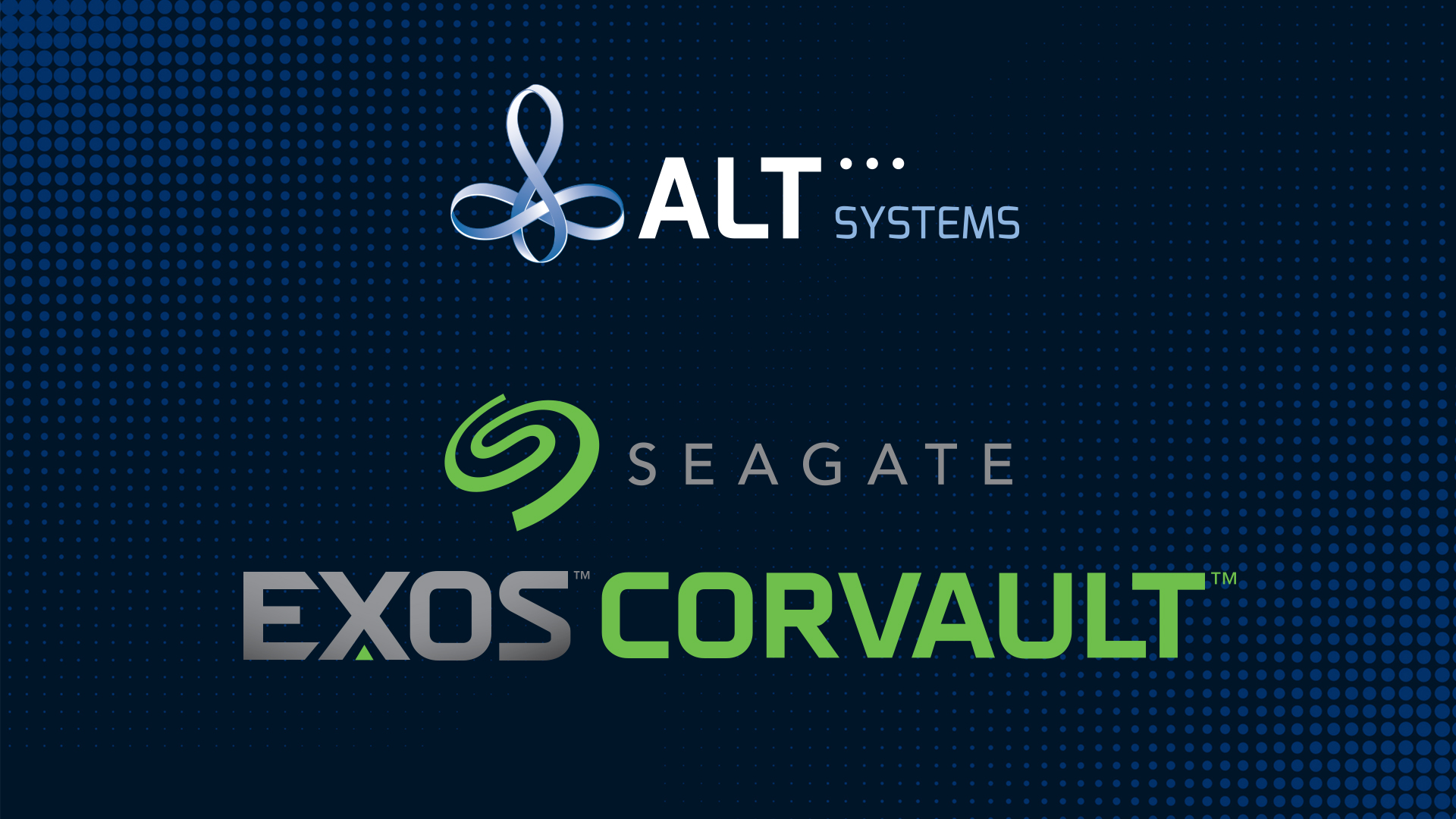 New Video: Seagate Exos Corvault - ALT Systems